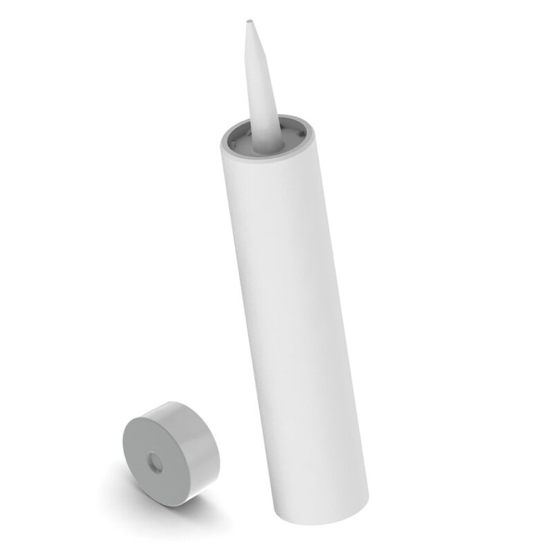 Albion | 453-1 Empty Plastic Cartridge 10-oz Caulk Tube w/ Piston ...