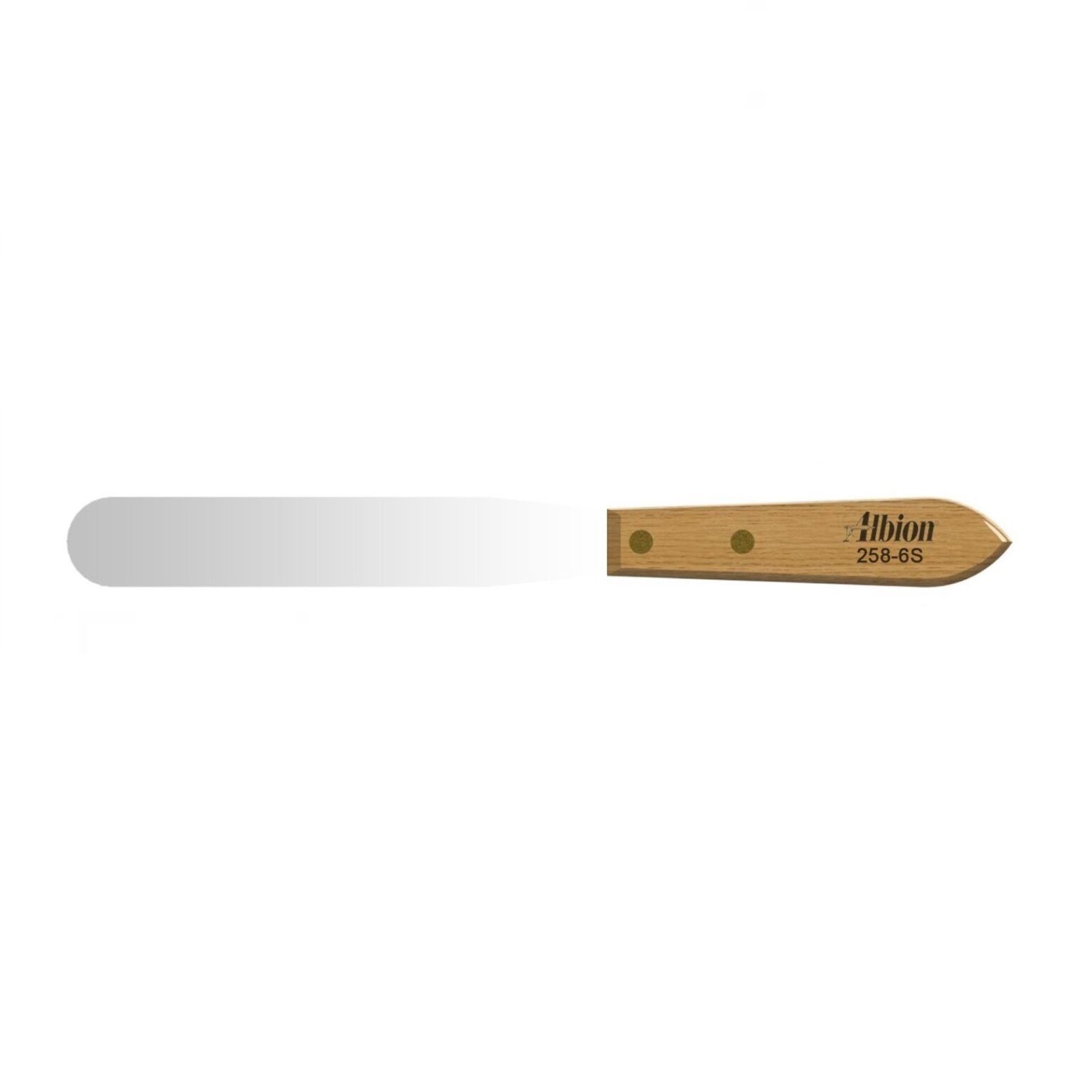 Albion Engineering | 258-6S Stainless Steel Caulk Tooling Spatula ...