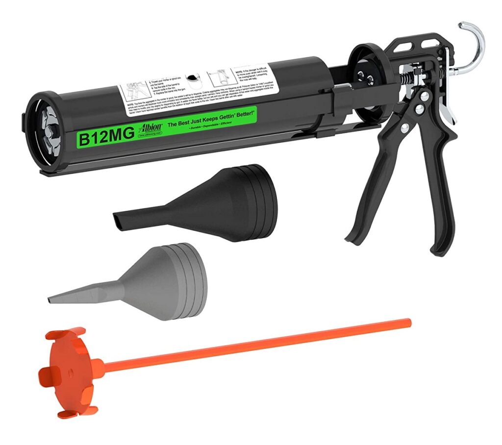 Albion | B12MG Tuck Point Mortar & Grouting Gun w/ Mixer – Conspec ...