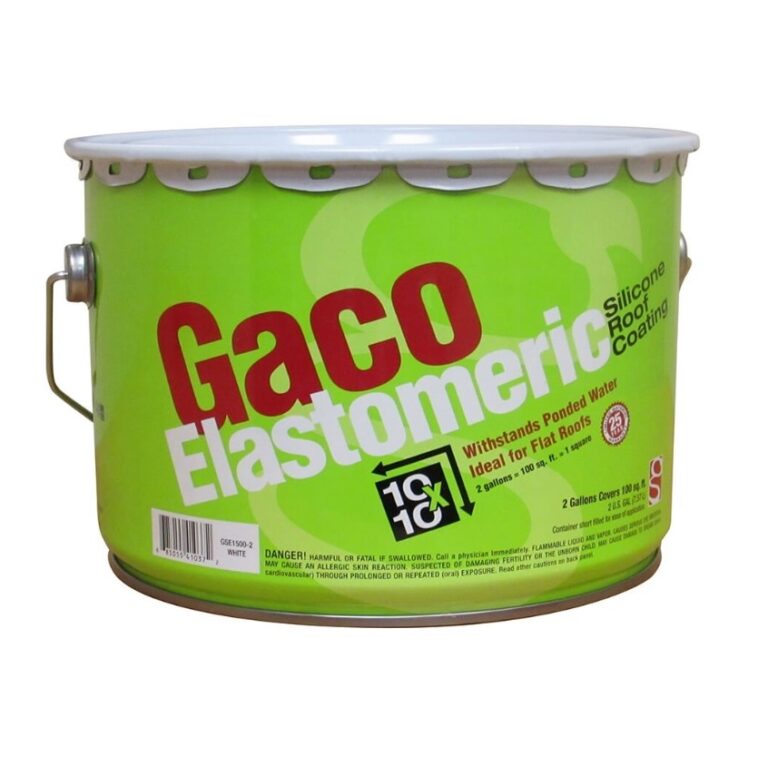 Gaco Western | Gaco Elastomeric GSE1500-2 (WHITE) Silicone Roof Coating ...