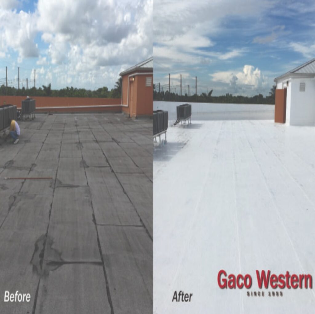 Gaco Flex S2000 Silicone Reflective Roof Coating WHITE 5-Gallon ...