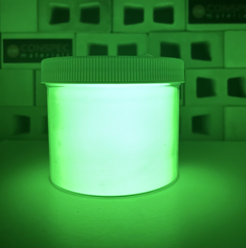 Phosphorescent Green (Day Glow Luminescent pigment) – Conspec Materials ...